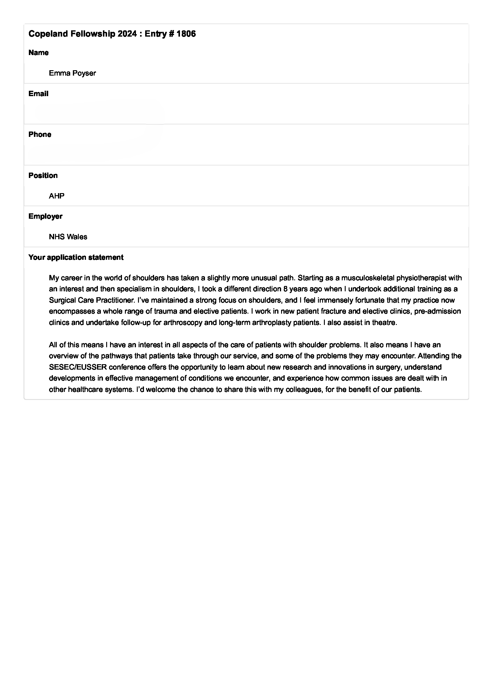 AHP-Poyser,Emma – British Elbow & Shoulder Society